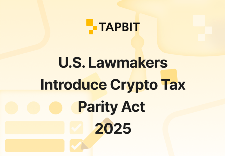 U.S. Lawmakers Introduce Crypto Tax Parity Act 2025: Major Relief for ...