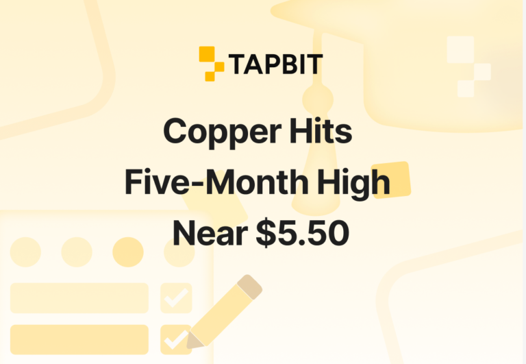 Copper Hits Five-Month High Near $5.50: What's Driving the 2025 Rally?